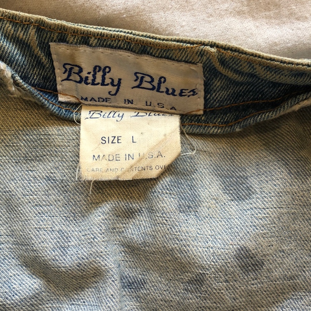 Vintage Billy Blues Denim Vest - Gem